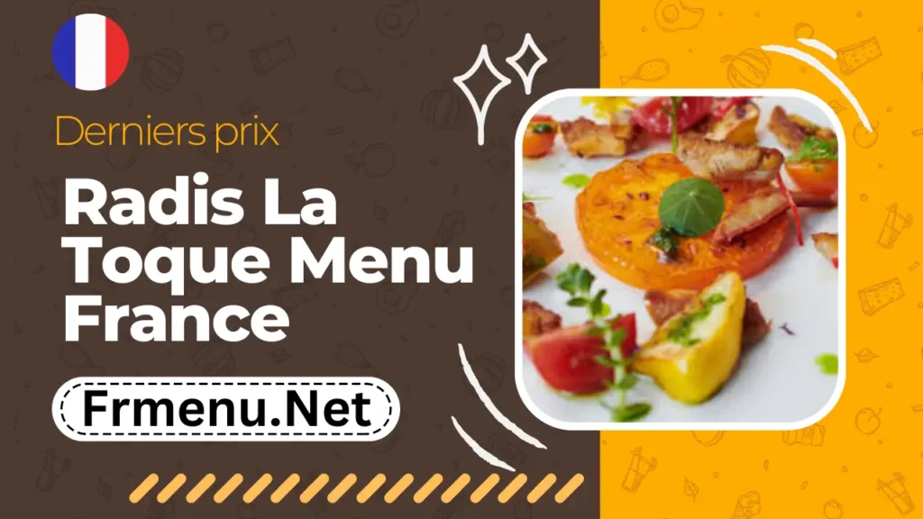 Staya France Tarifs des Menus 2024